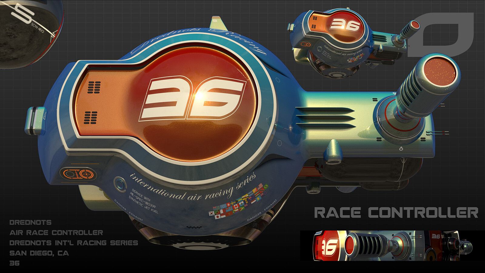 ArtStation - Race Controllers