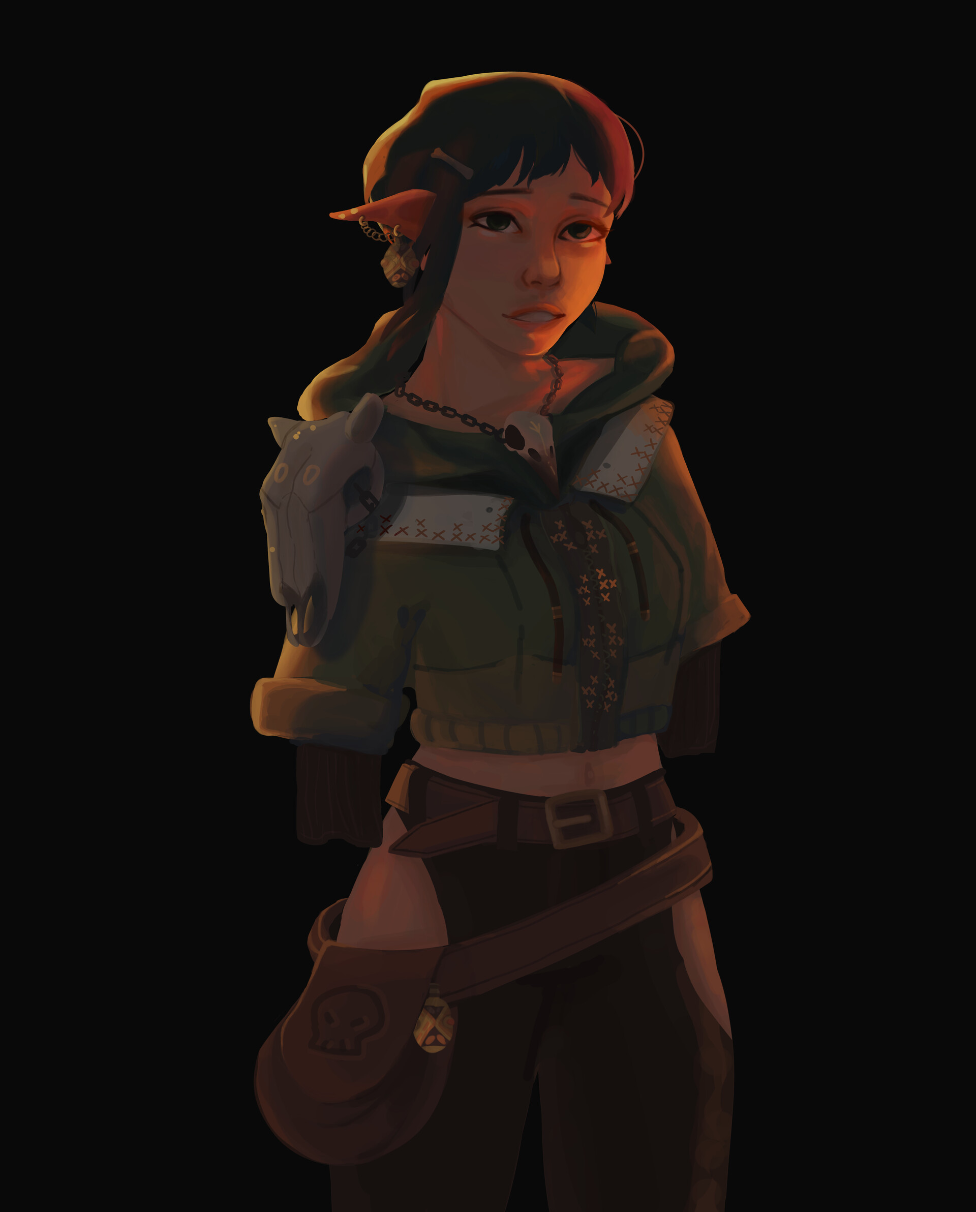 ArtStation - Elf Paleontologist