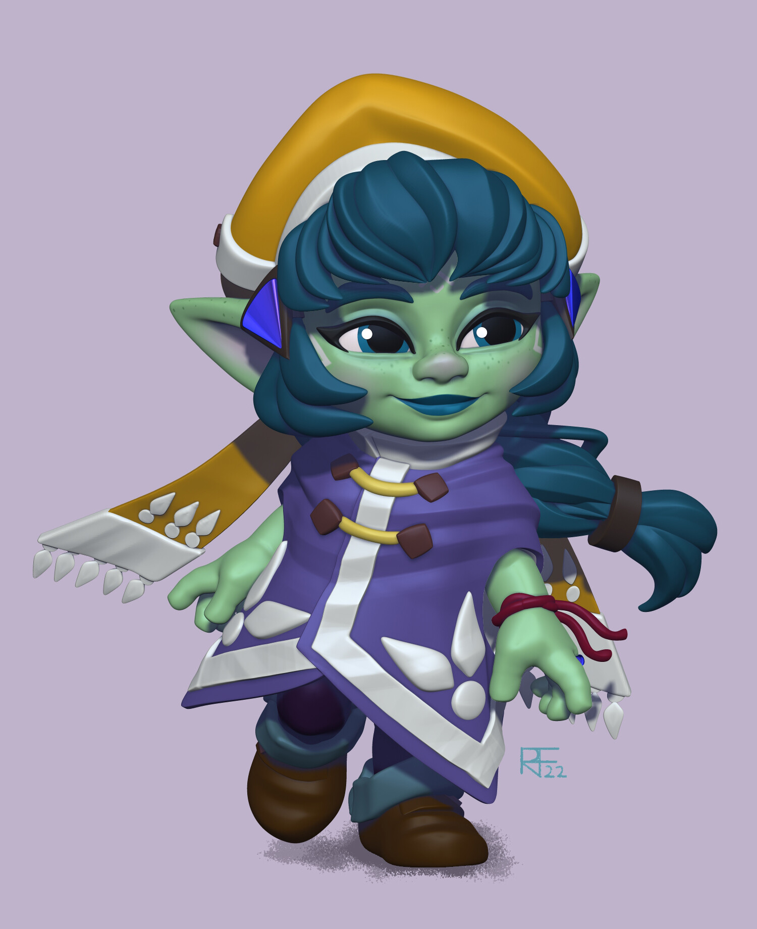 ArtStation - Dungeons and Dragons Original NPC - Cazz