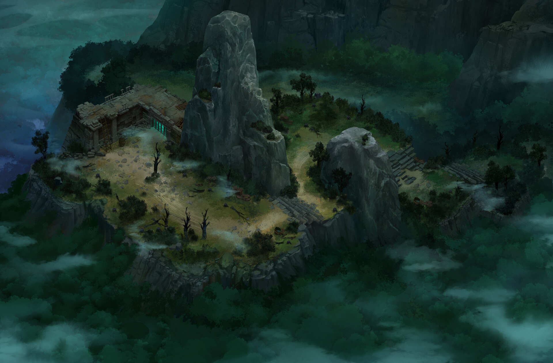 ArtStation - RPG map ET