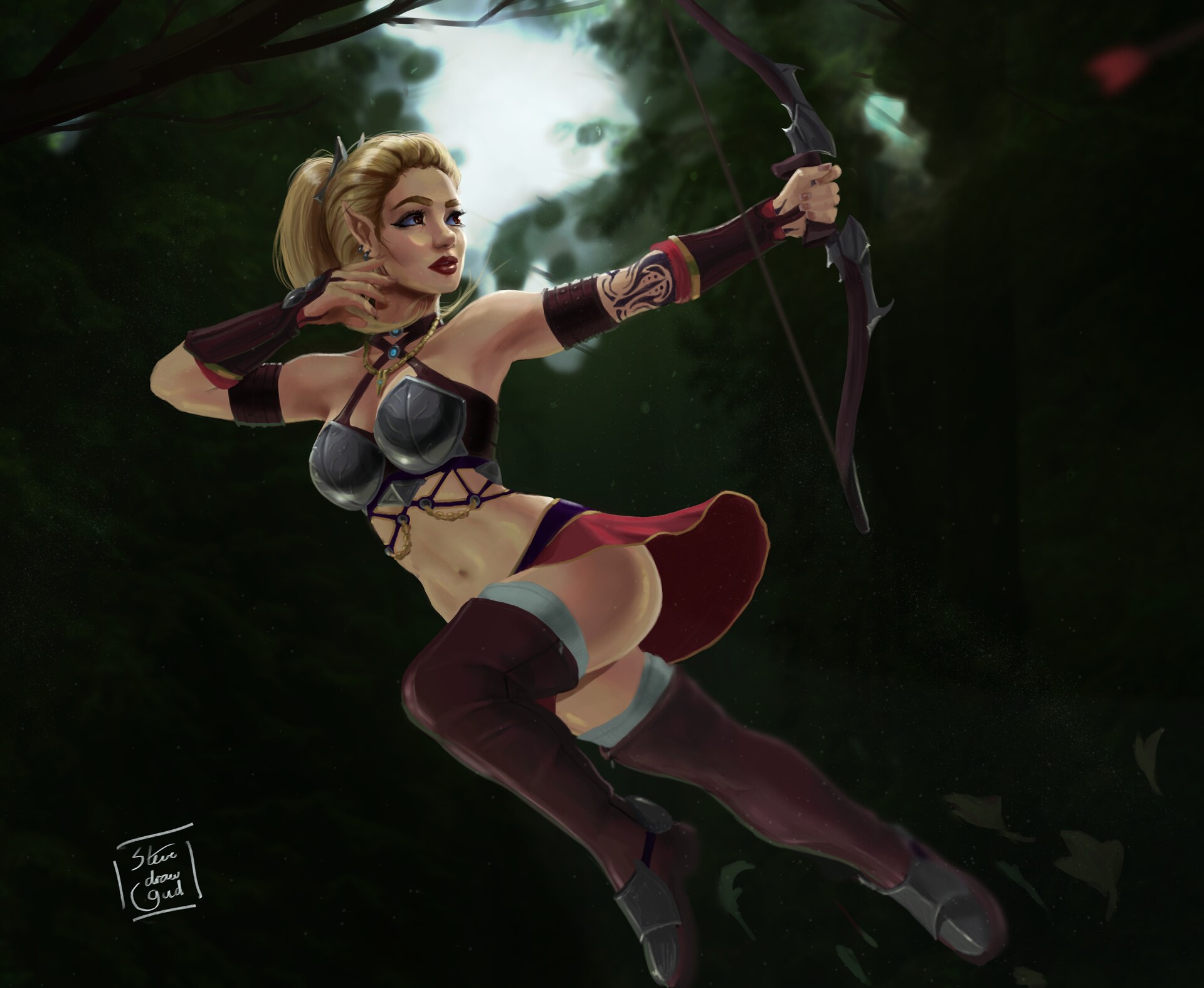 ArtStation - Take aim - Camille - OC