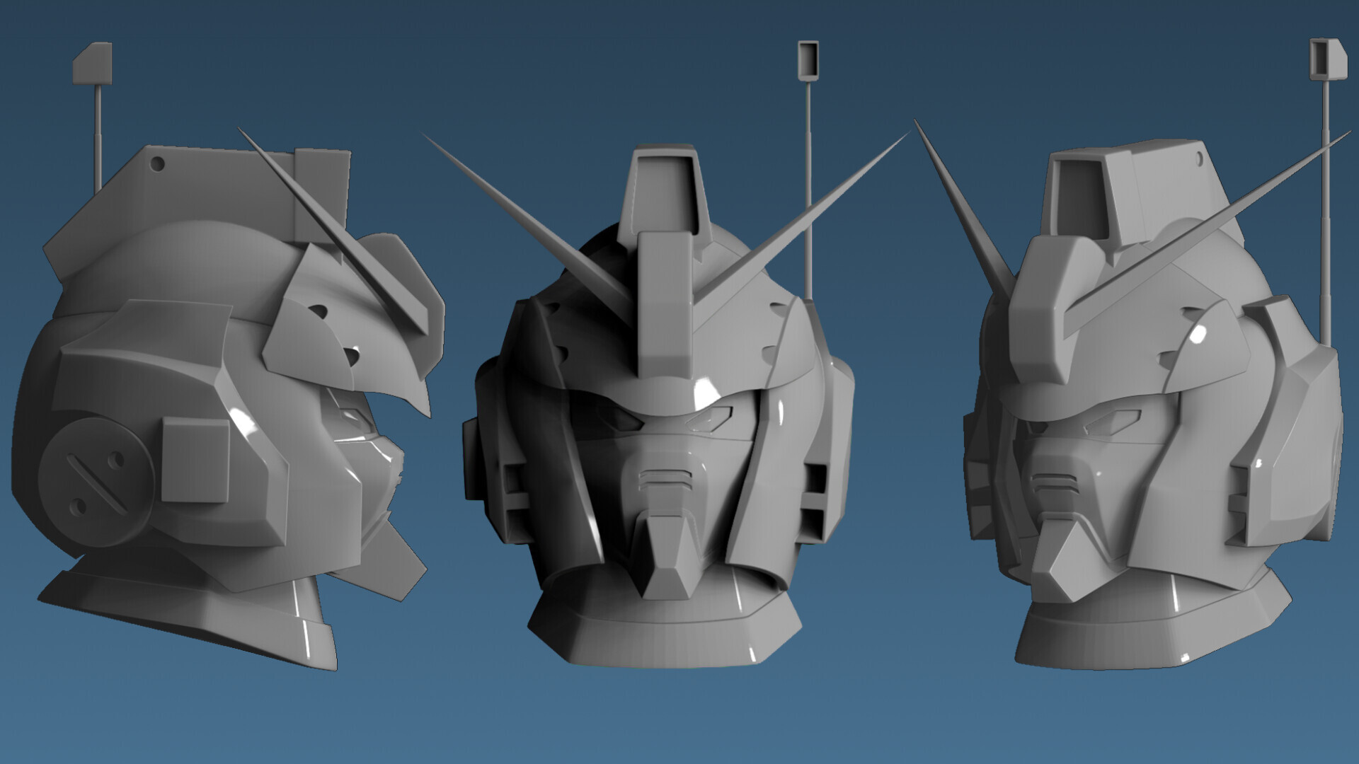gundam head type