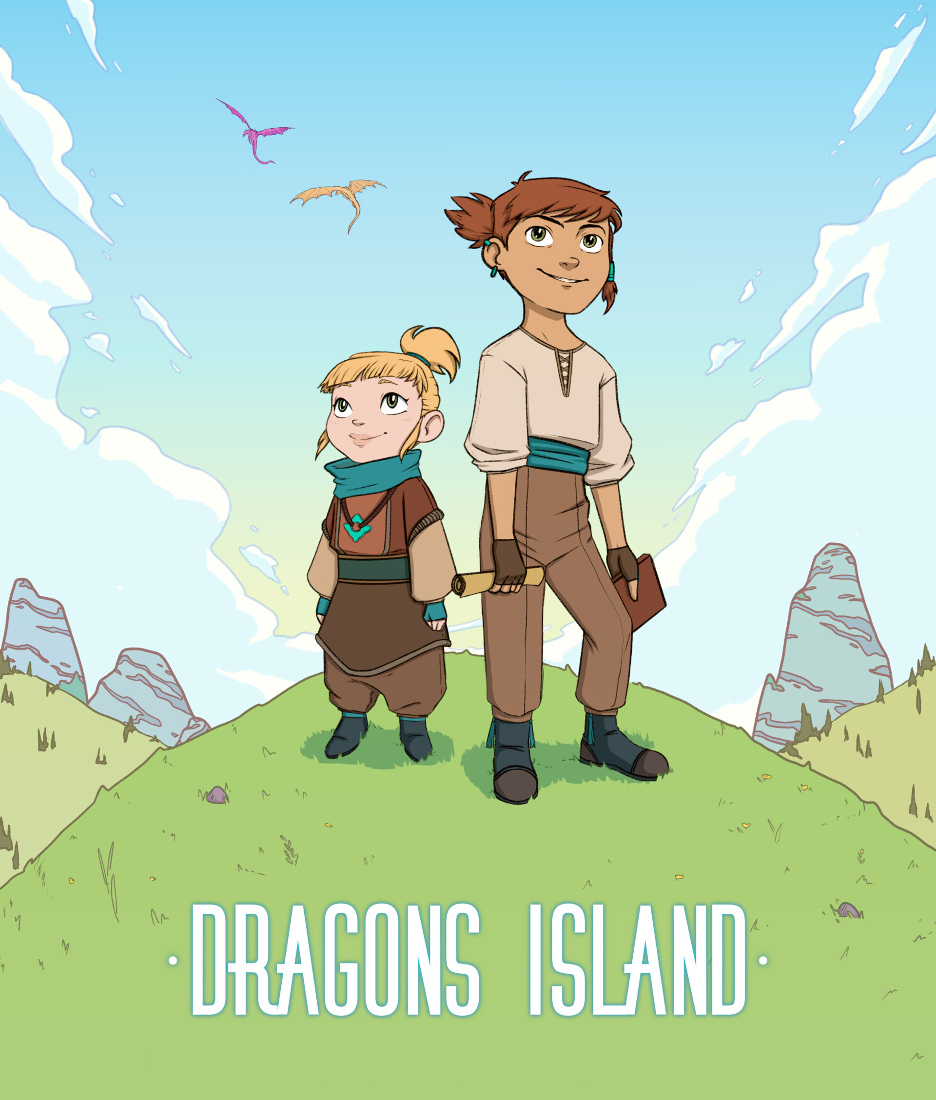 ArtStation - Dragons Island