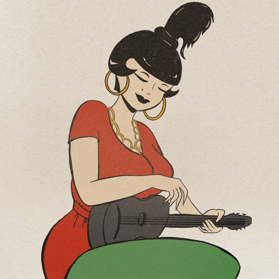 ArtStation - Atamansha from the Soviet cartoon of "Bremen musicians"