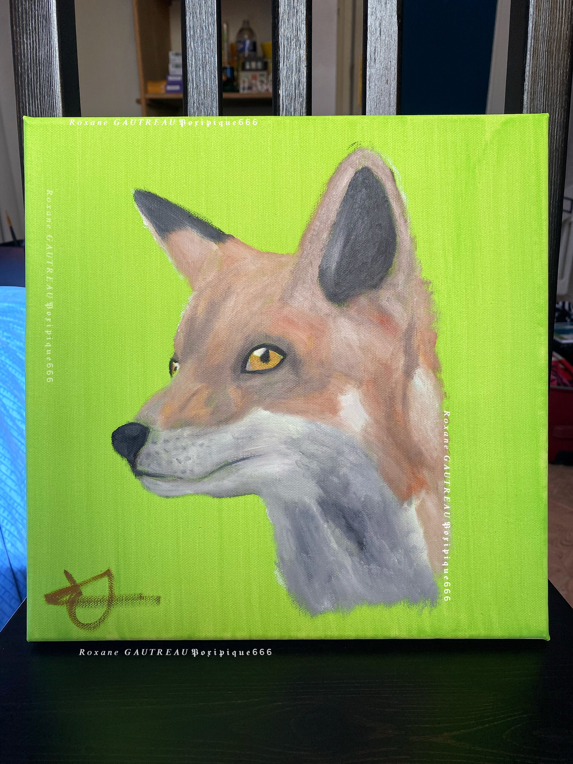 ArtStation - Renard portrait