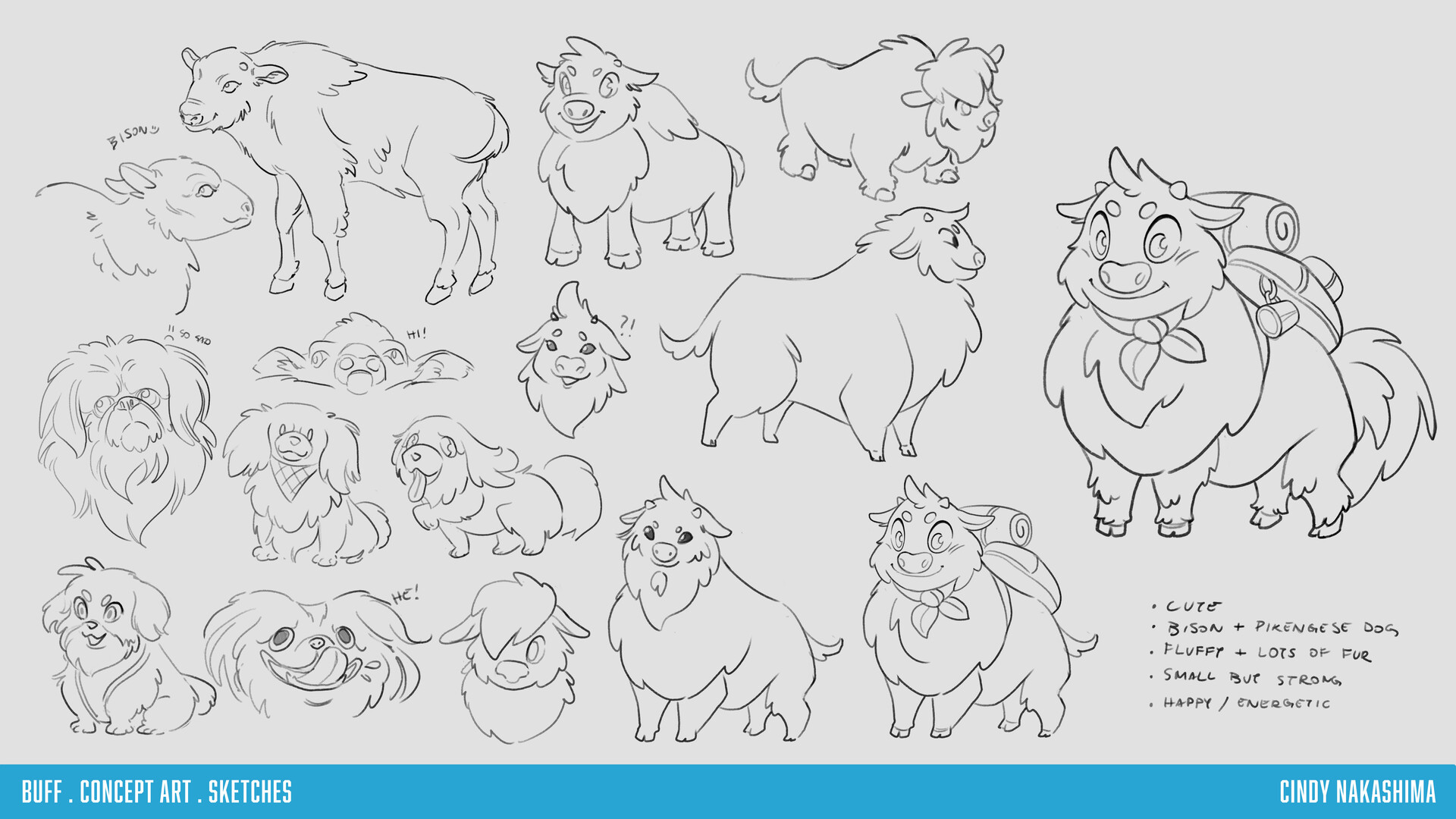 Cindy Nakashima - Ellie & Buff - Personal Project