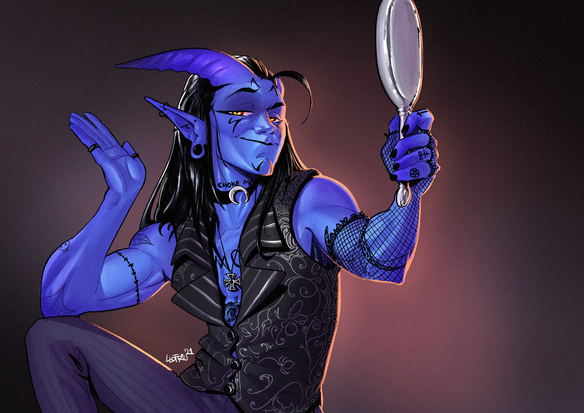 ArtStation - Ethanon Blackbone Splash Art