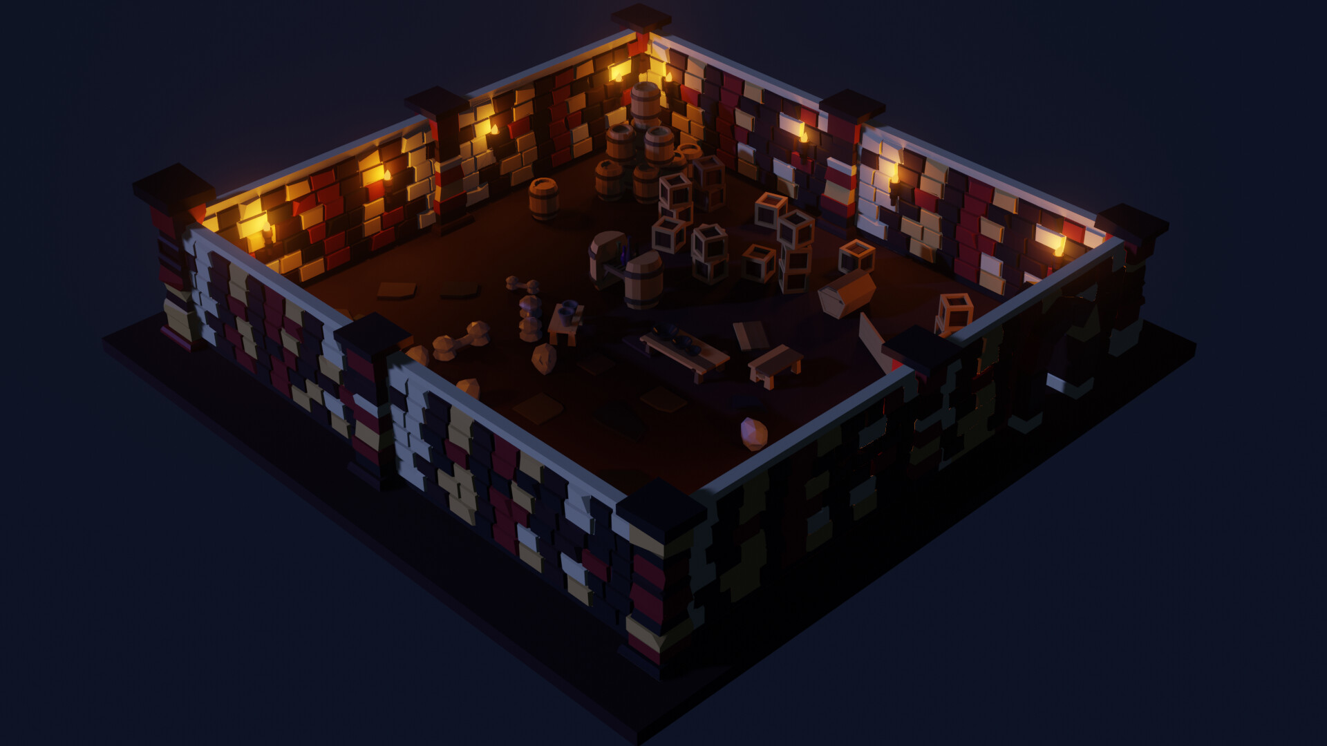 ArtStation - Dungeon 3D Model
