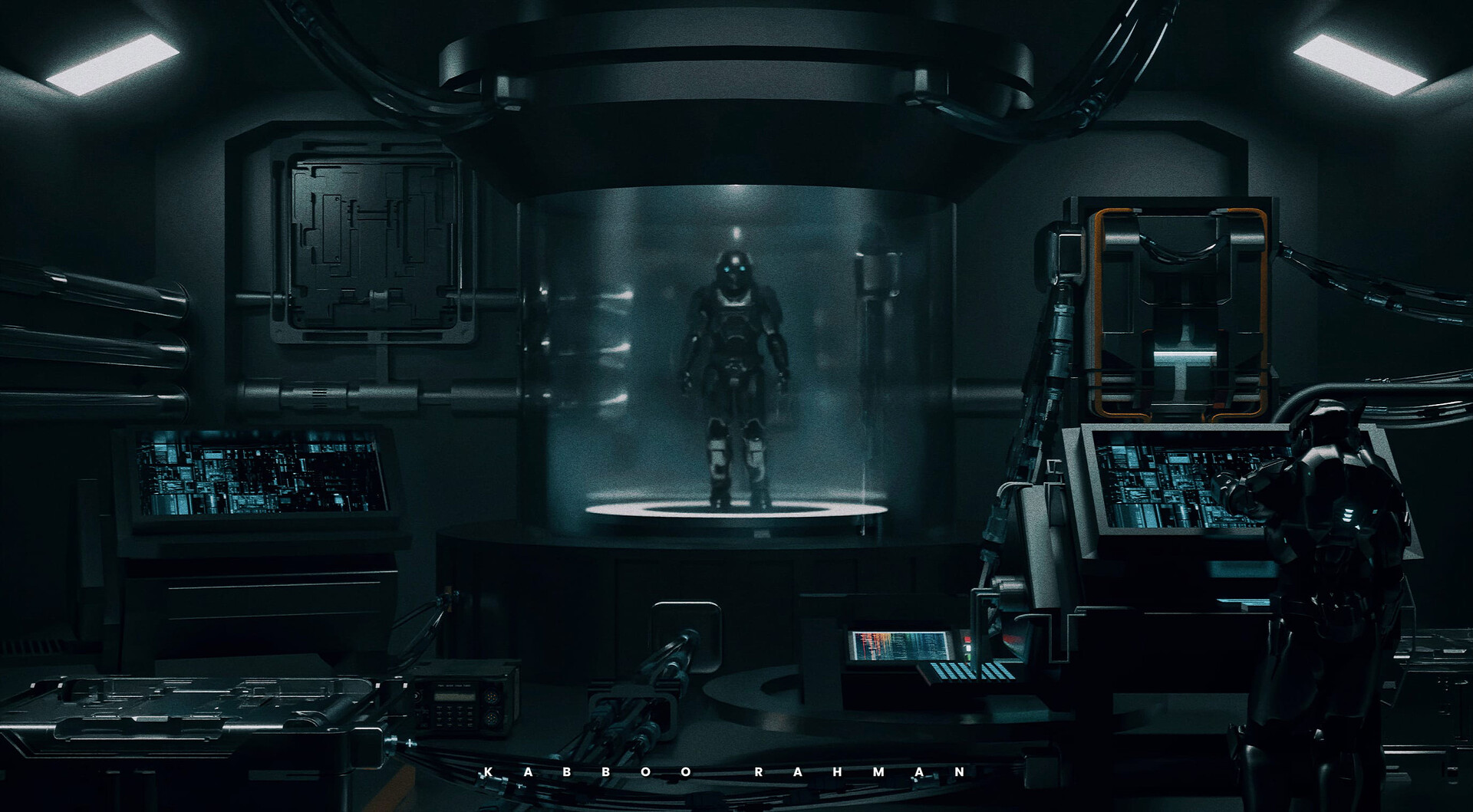 ArtStation - sci-fi robot