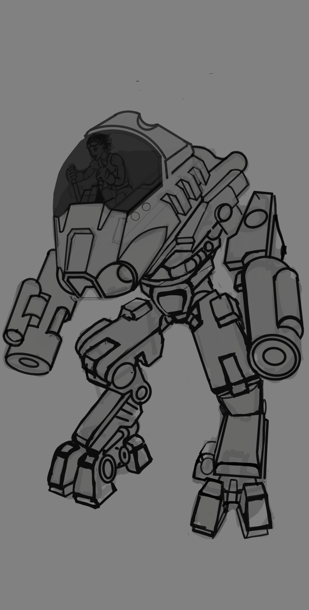 ArtStation - Project 《Boxers》2d concept character《AL Jik》