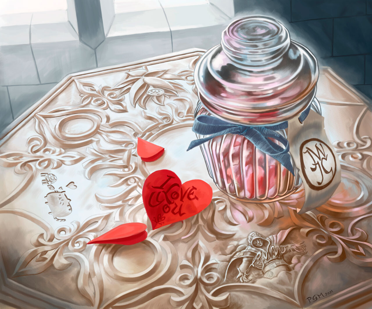 ArtStation - Love Jar