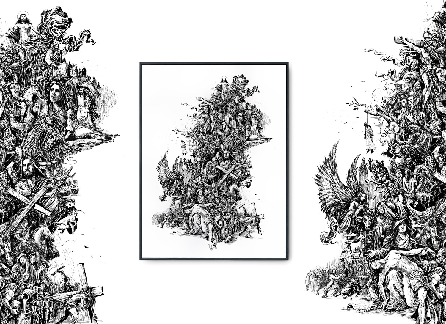 ArtStation - Pen/Inking - Illustration - JESUS