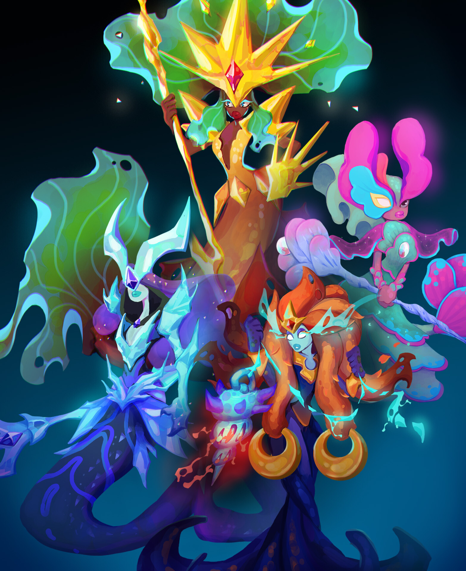 ArtStation - Mermay Seasons