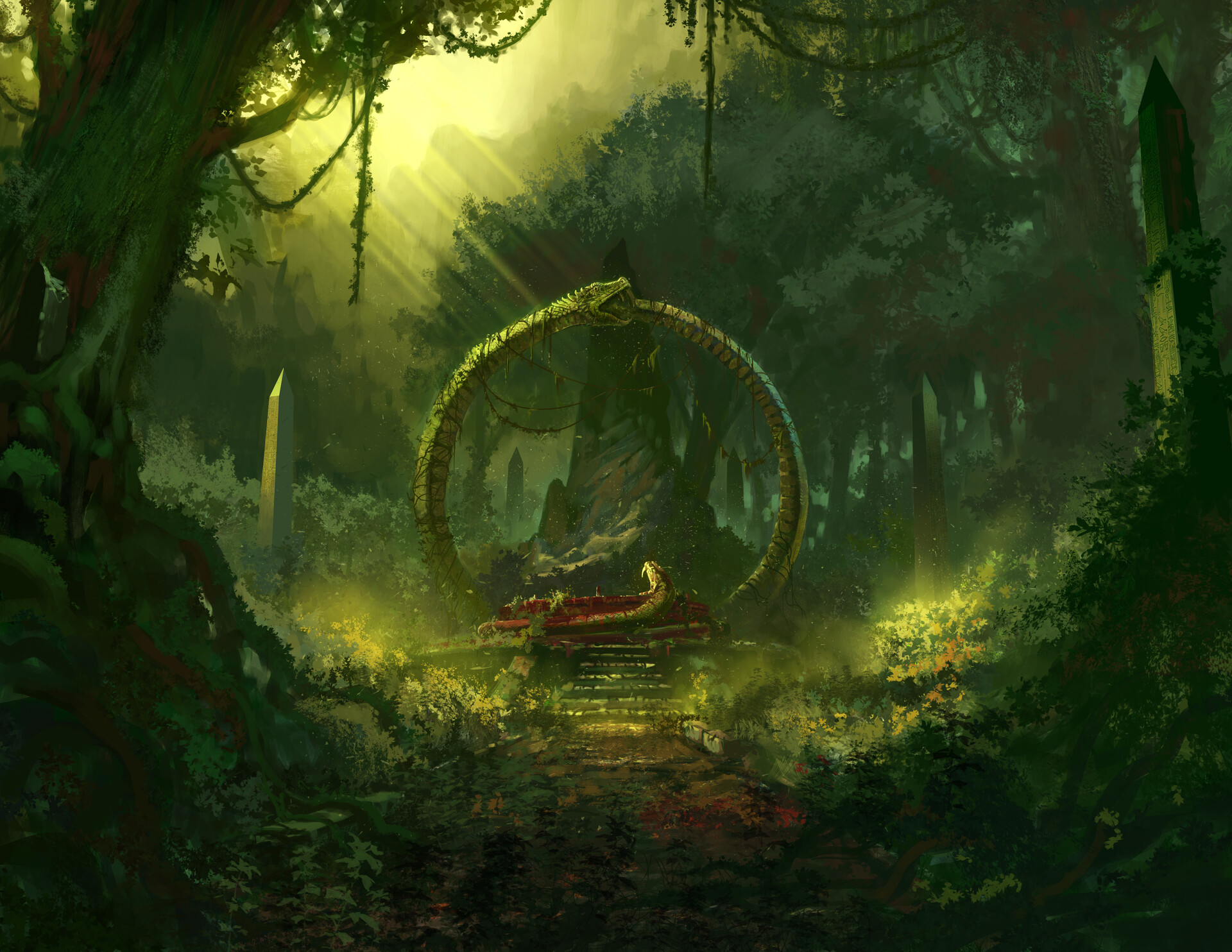 ArtStation - Shrine of Set - Conan