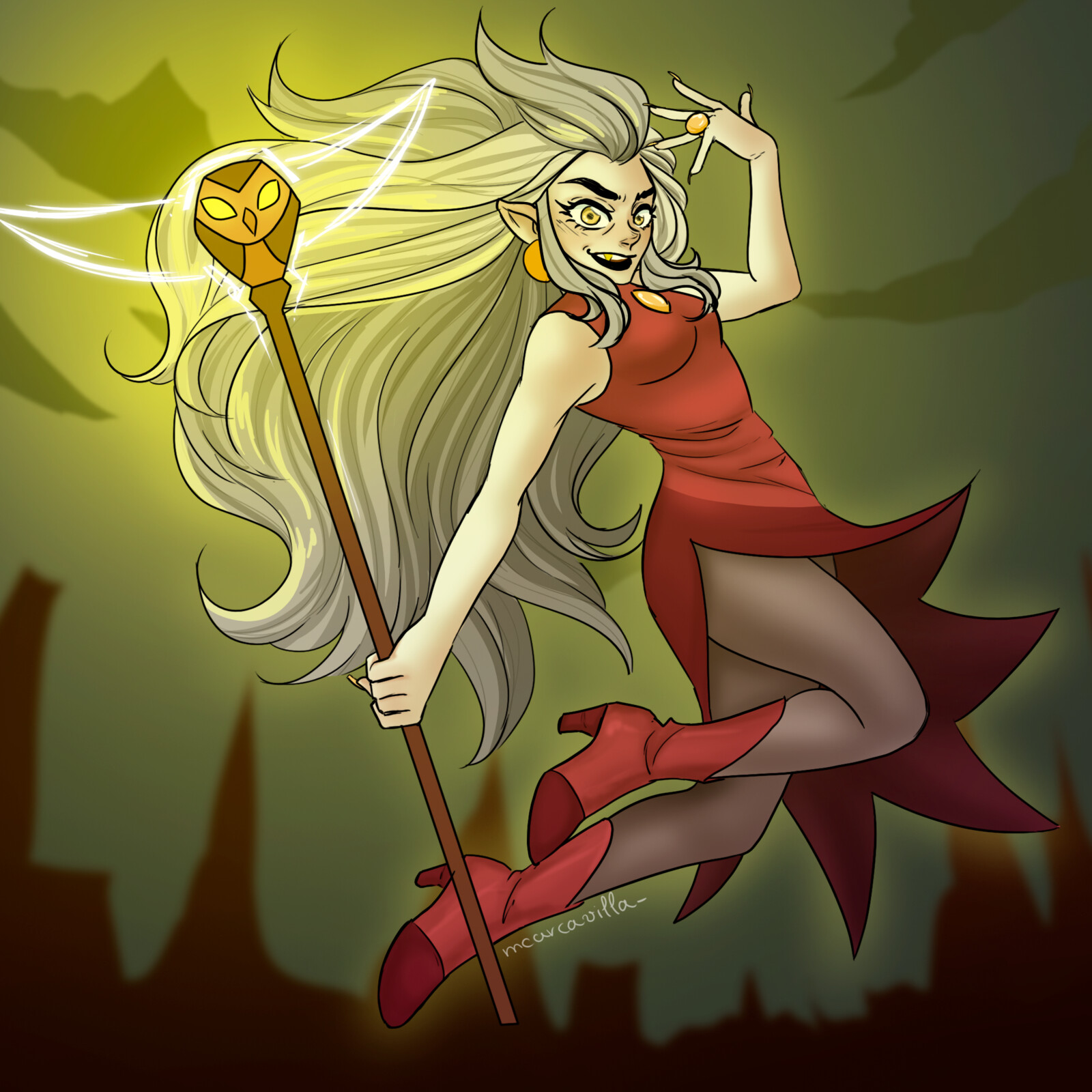 Maria Eduarda Carcavilla - Fanart Eda - The Owl House