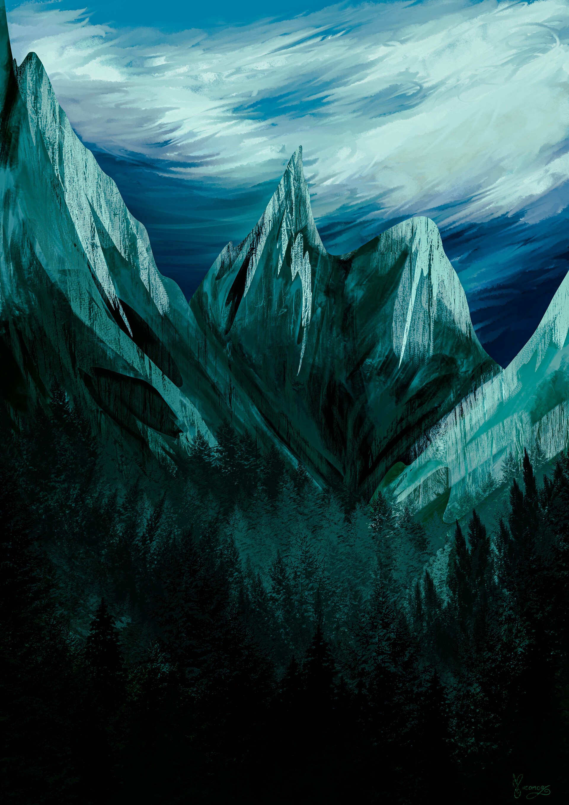 ArtStation - Mountains