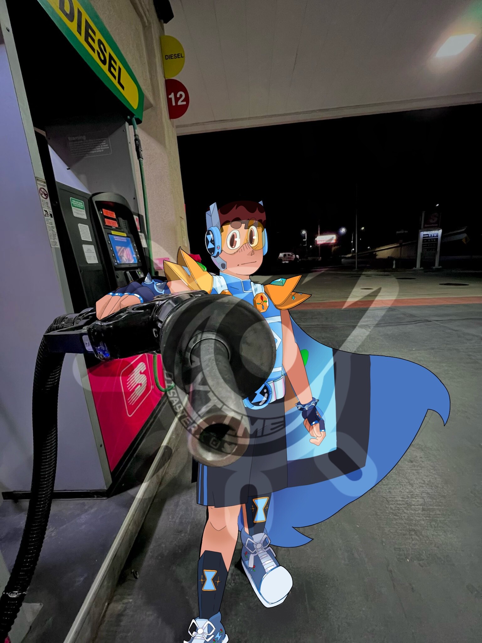ArtStation - Oc pumpin gas