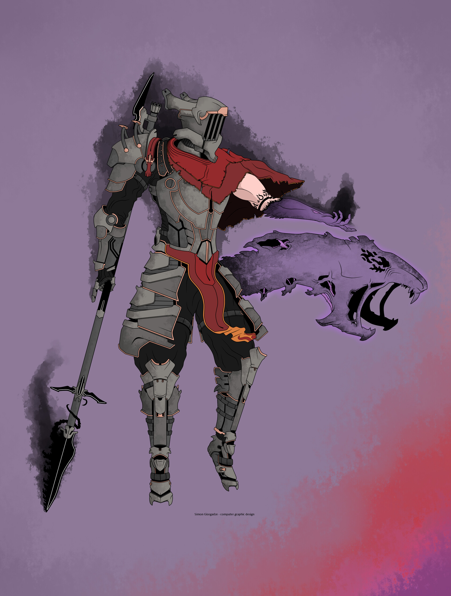 ArtStation - Cursed Lancer