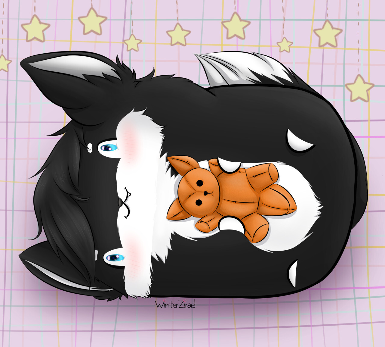 ArtStation - Chibi Sticker Comission - Ask_Derpy_Cat1 2