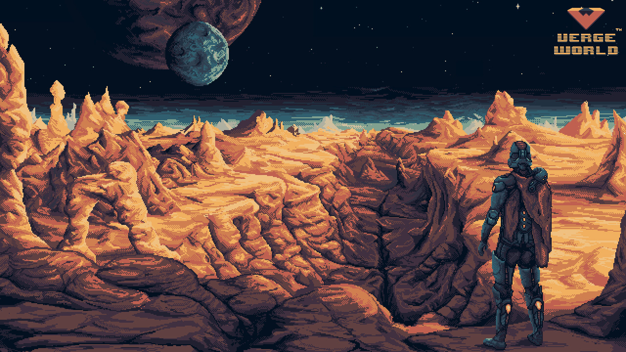 ArtStation - Nix in a canyon