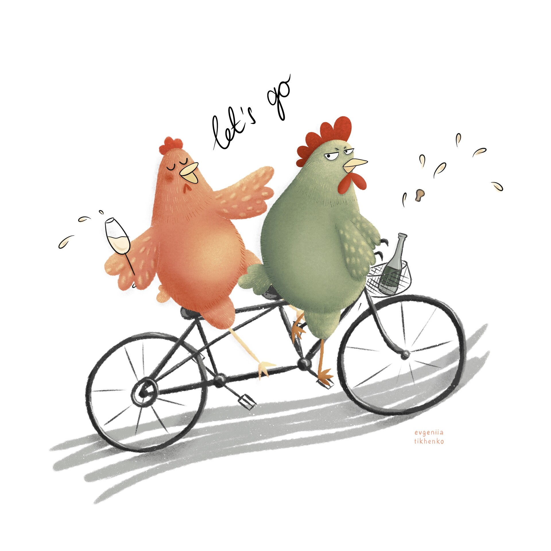 ArtStation - Funny Chickens