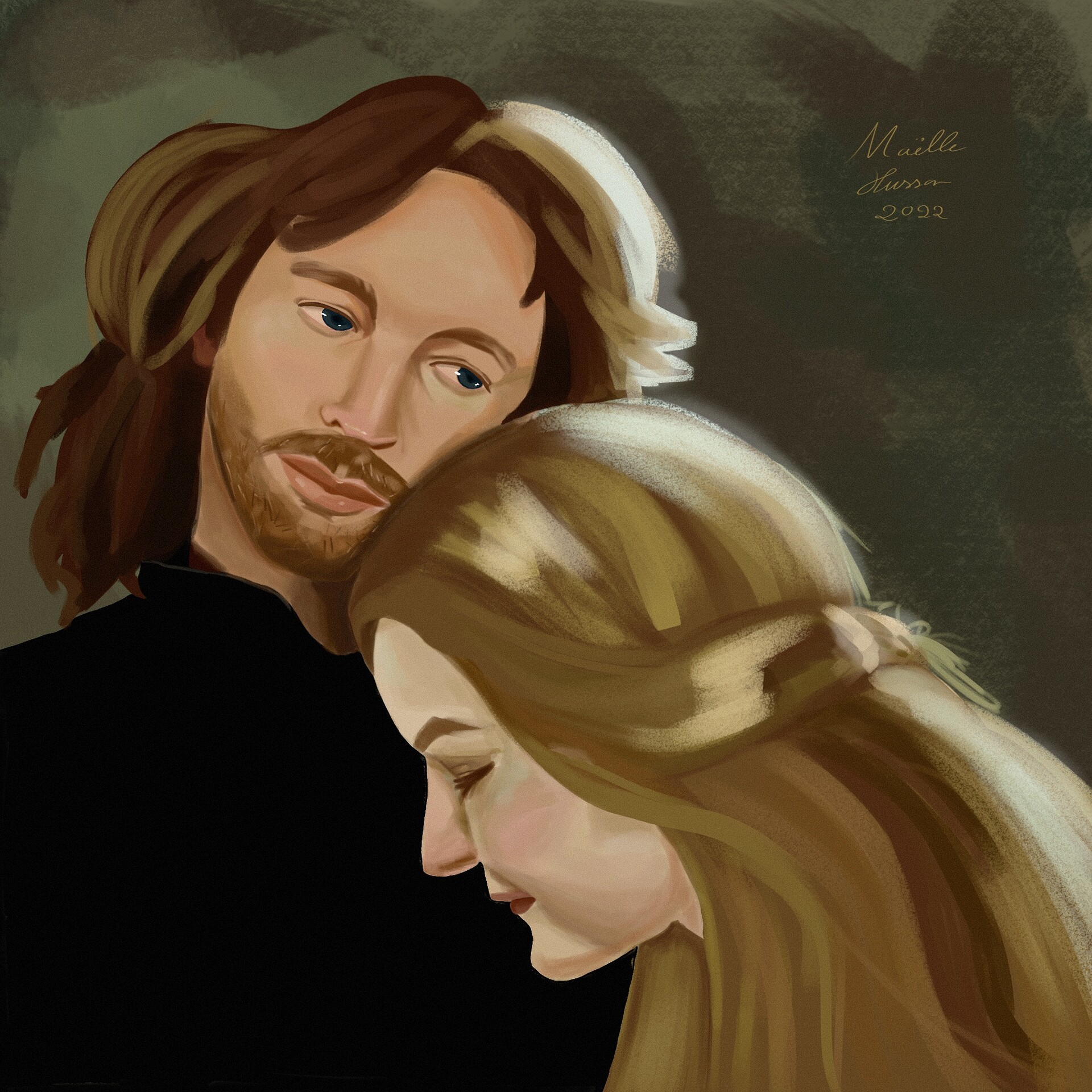 Faramir And Eowyn Drawing