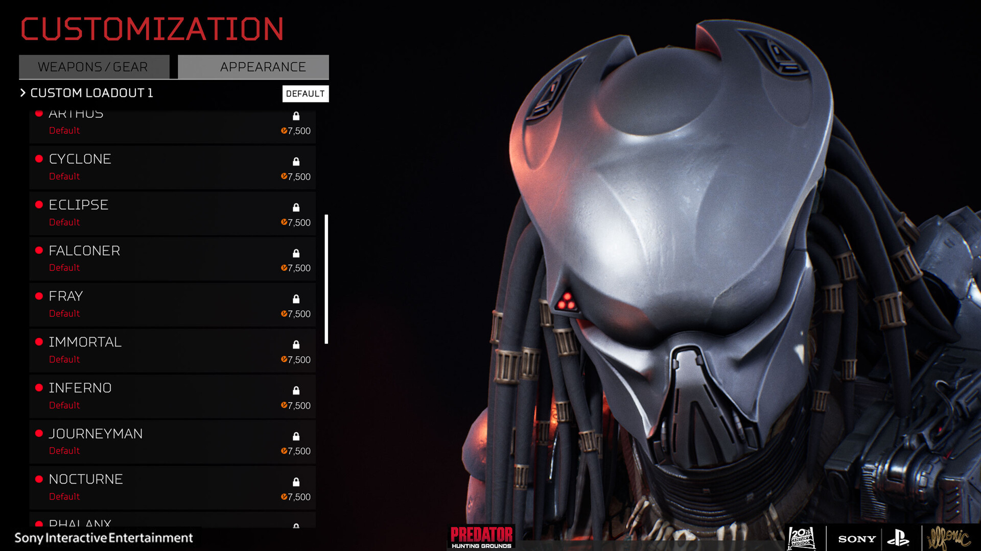 Matthew Hatfield - Predator: Hunting Grounds - Nocturne Mask