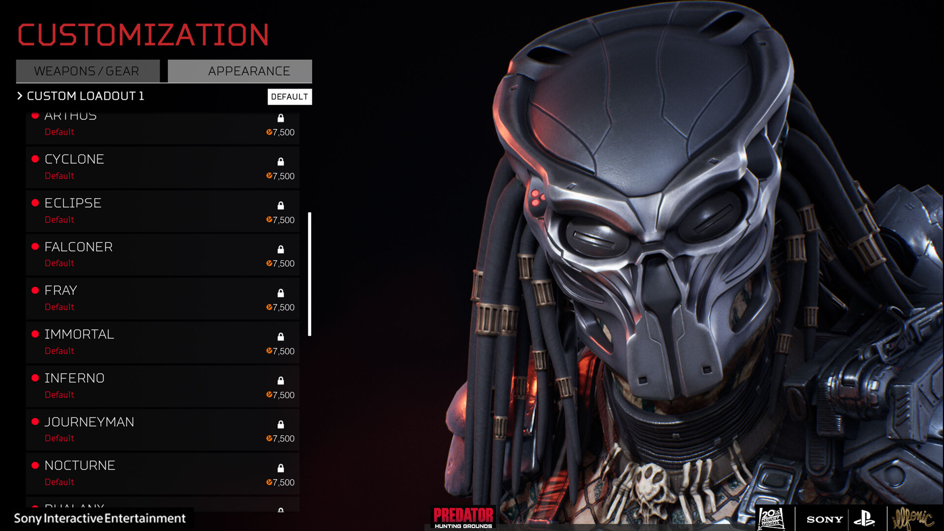 Matthew Hatfield - Predator: Hunting Grounds - Immortal Mask