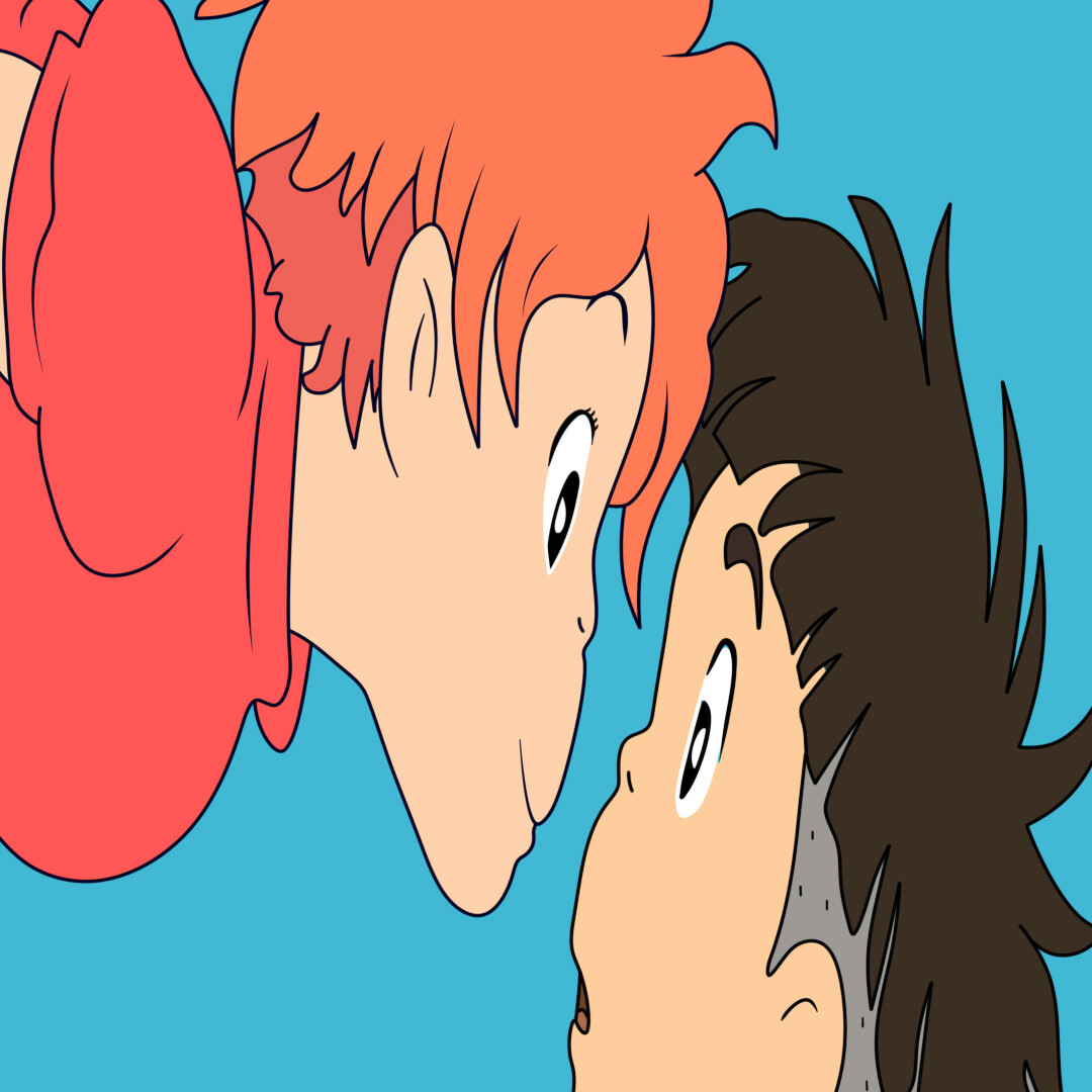 ArtStation - Sosuke y Ponyo