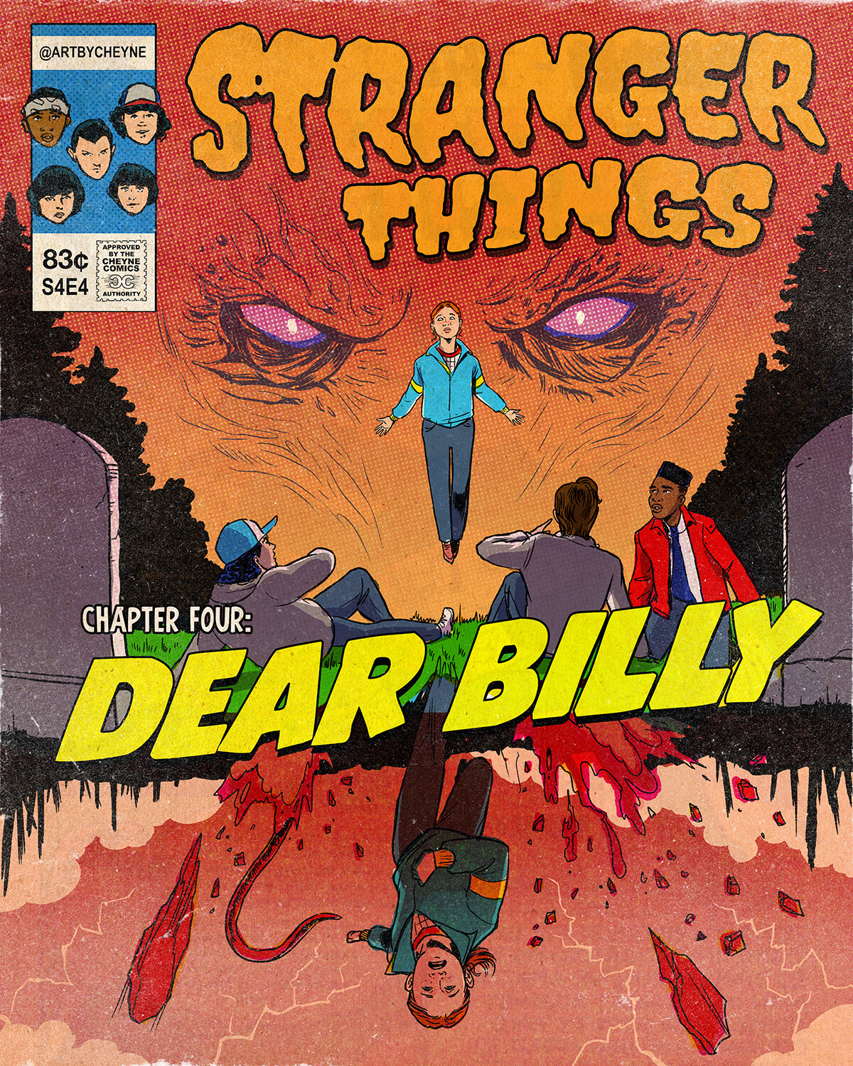 cheyne gallarde - Stranger Things Season 4, Episode 4