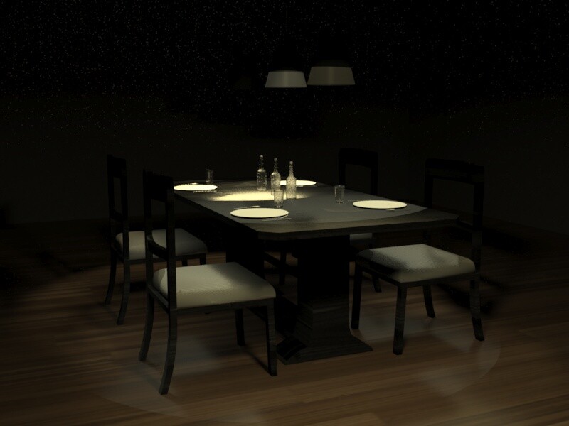 ArtStation - Dining Room Table Set