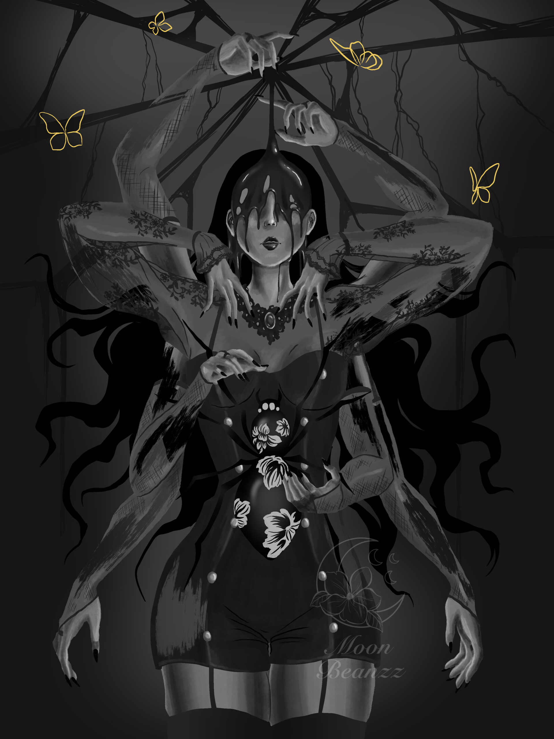 ArtStation - Beautiful with 8 Limbs