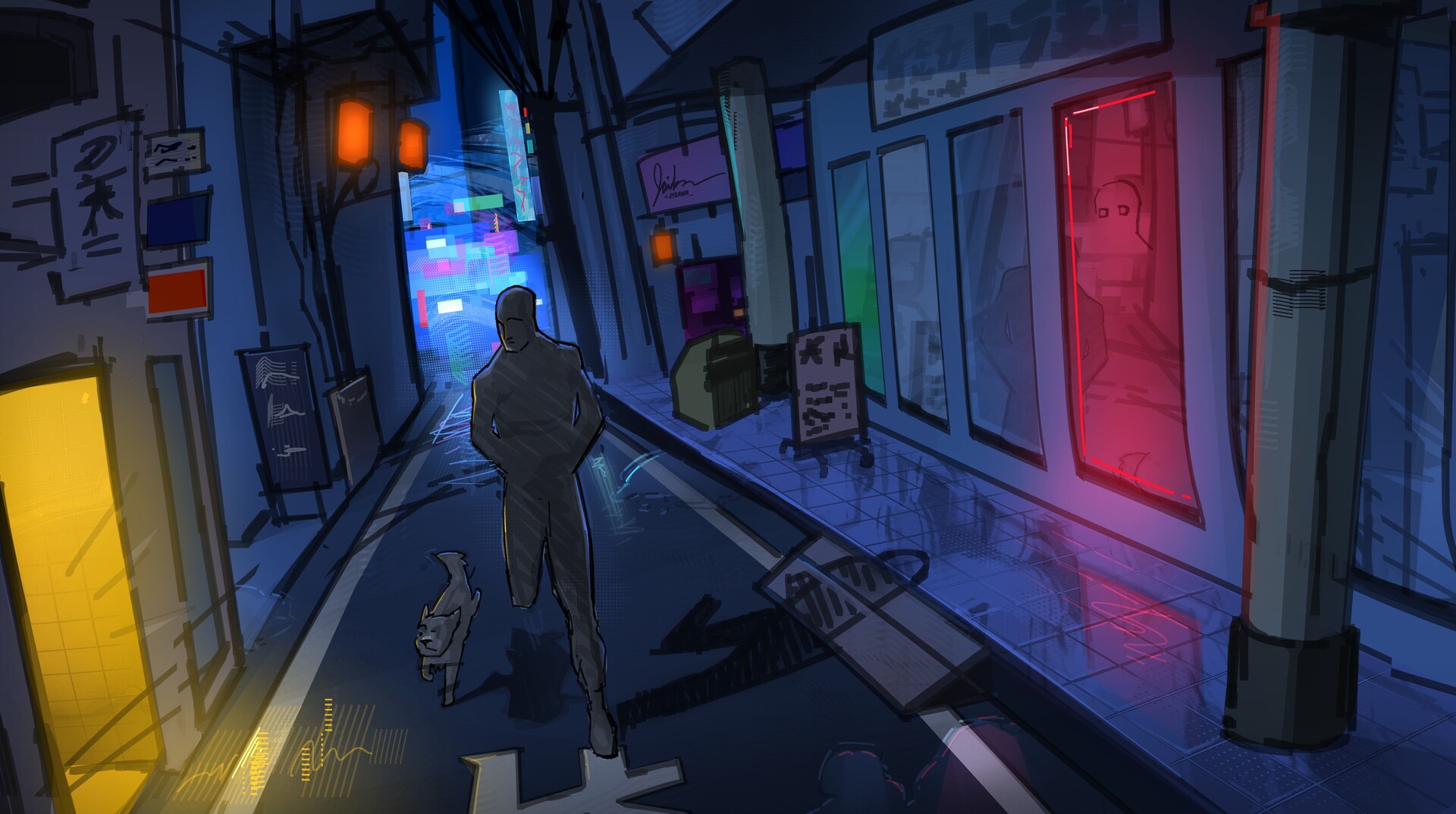 ArtStation - Quick Digital Composition Practice