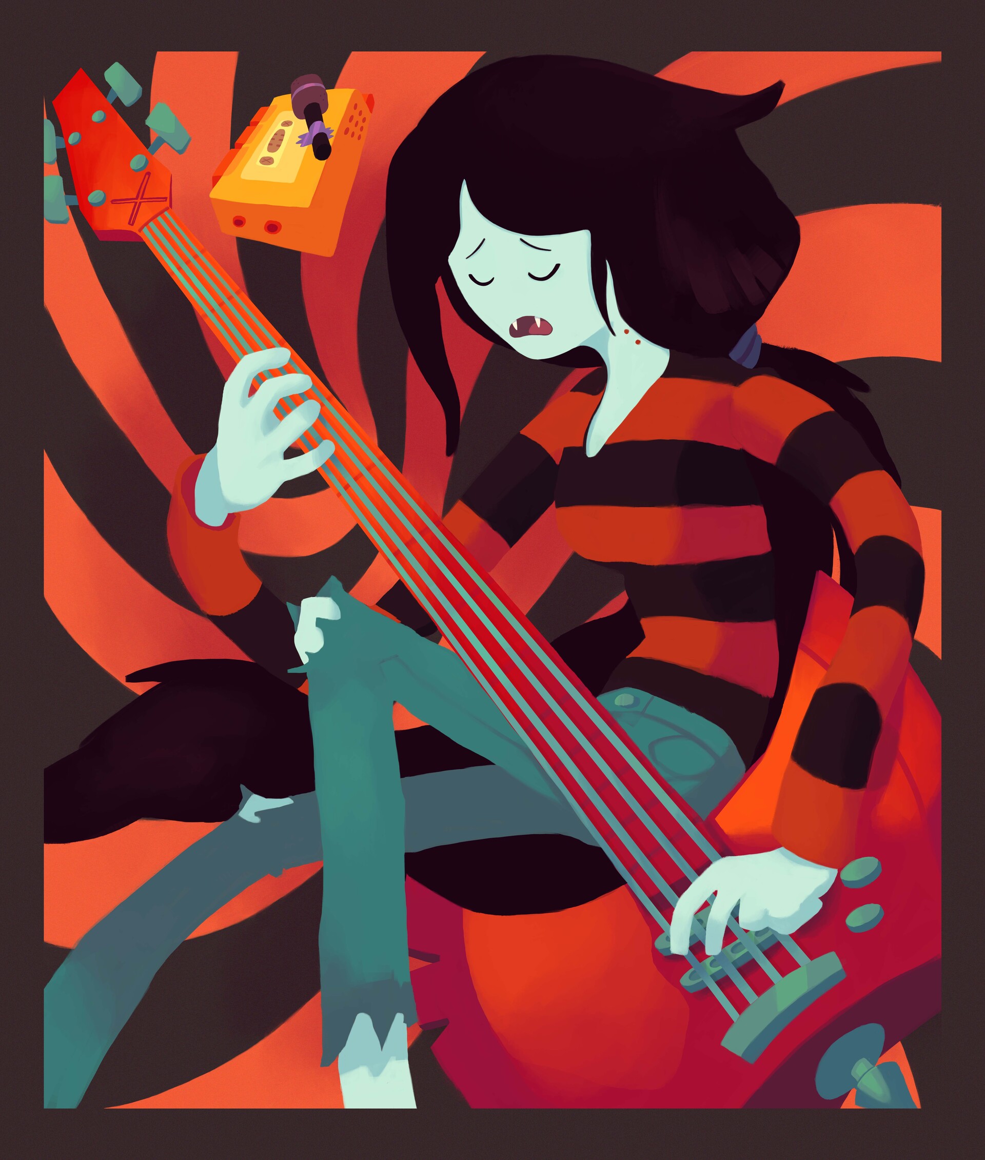 ArtStation - Marceline the Vampire Queen