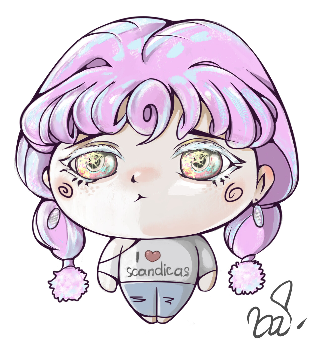 ArtStation - My first chibi