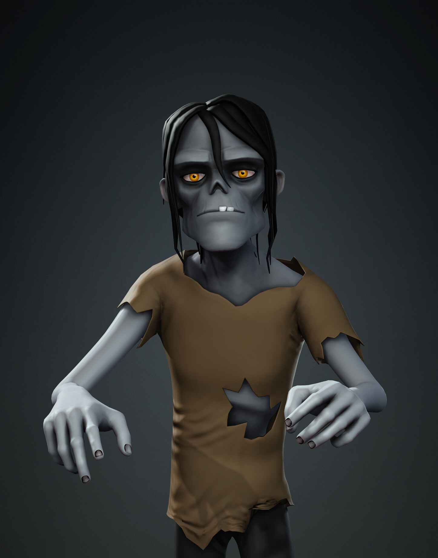 Peter Alexander - Toon Zombie for Character Creator