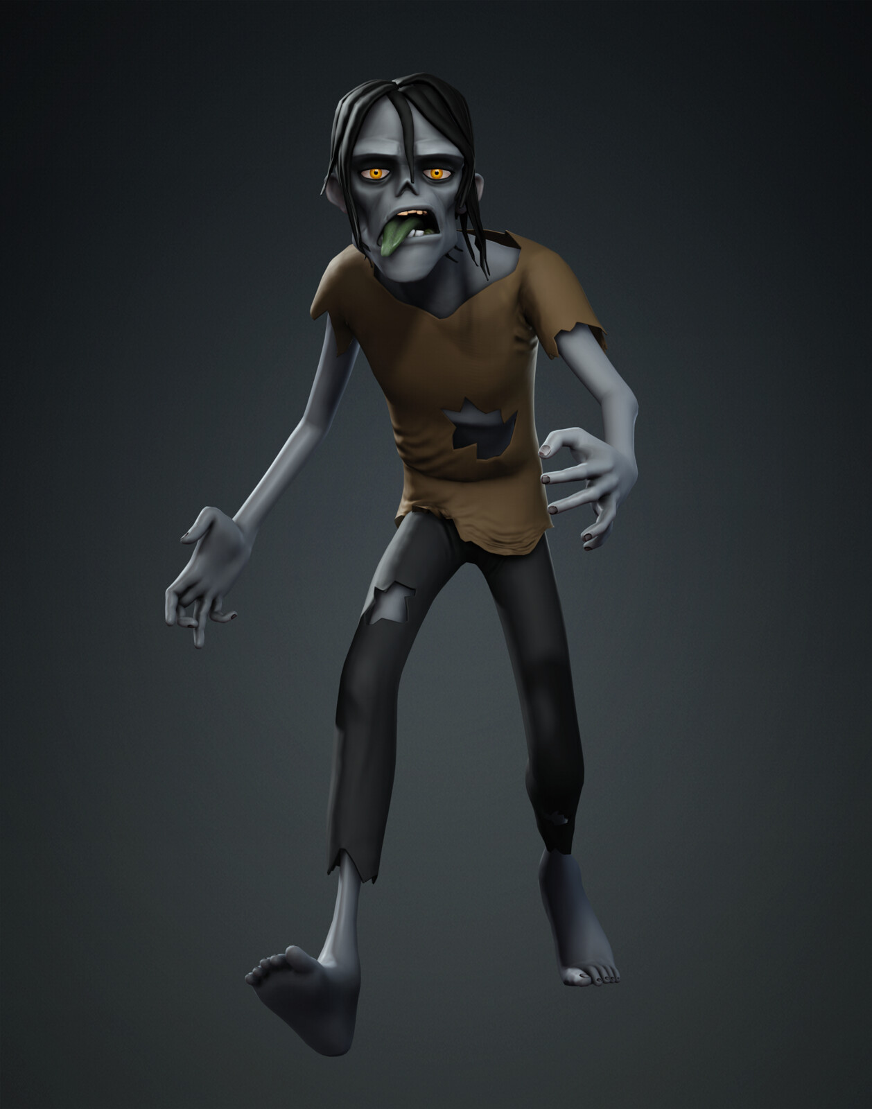 Peter Alexander - Toon Zombie for Character Creator