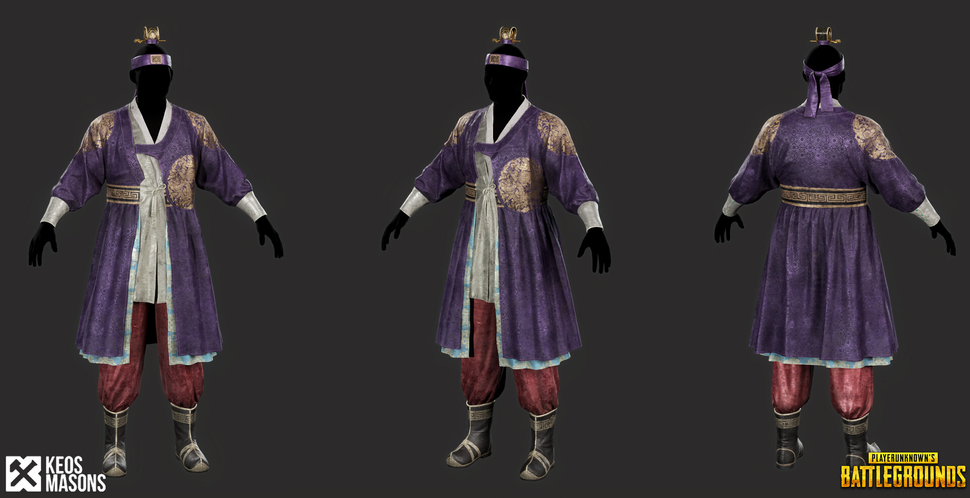 ArtStation - PUBG - Korean King