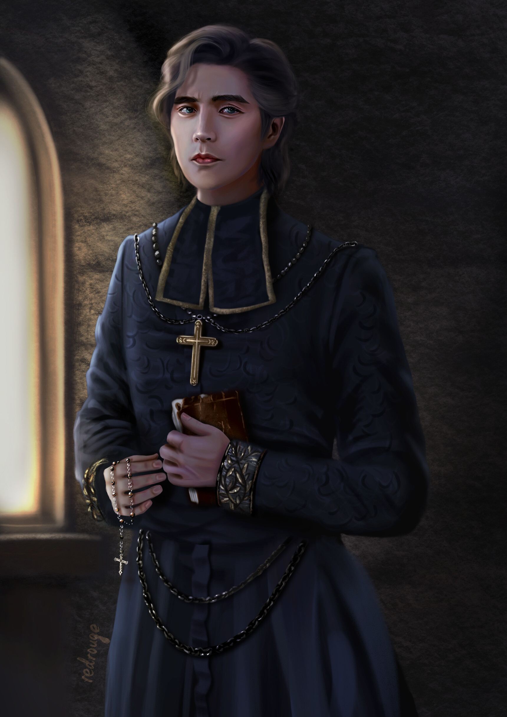 ArtStation - Abbé Busoni | 布索尼神父 - Ayanga 阿云嘎