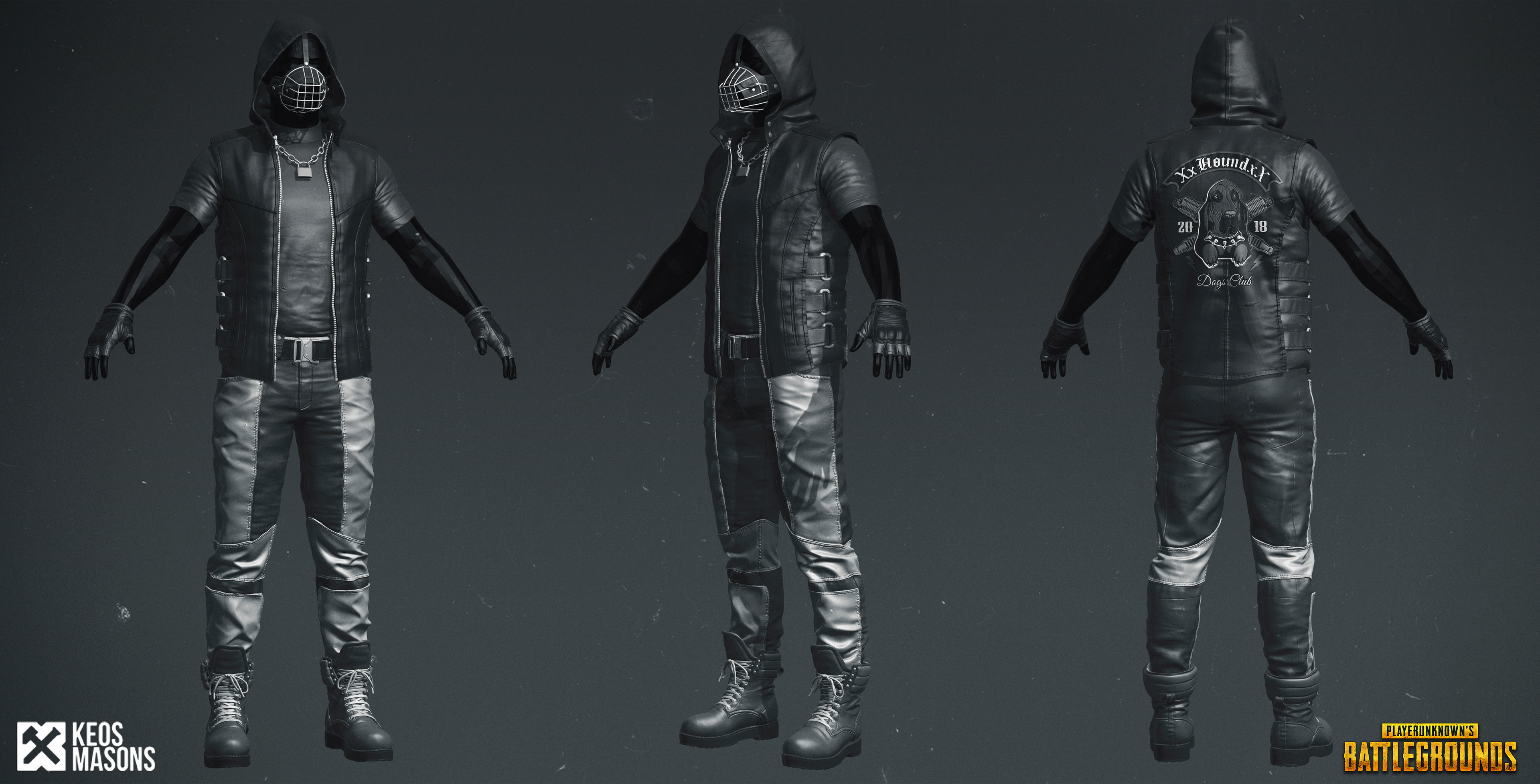 KEOS MASONS - PUBG - Vigilante Set