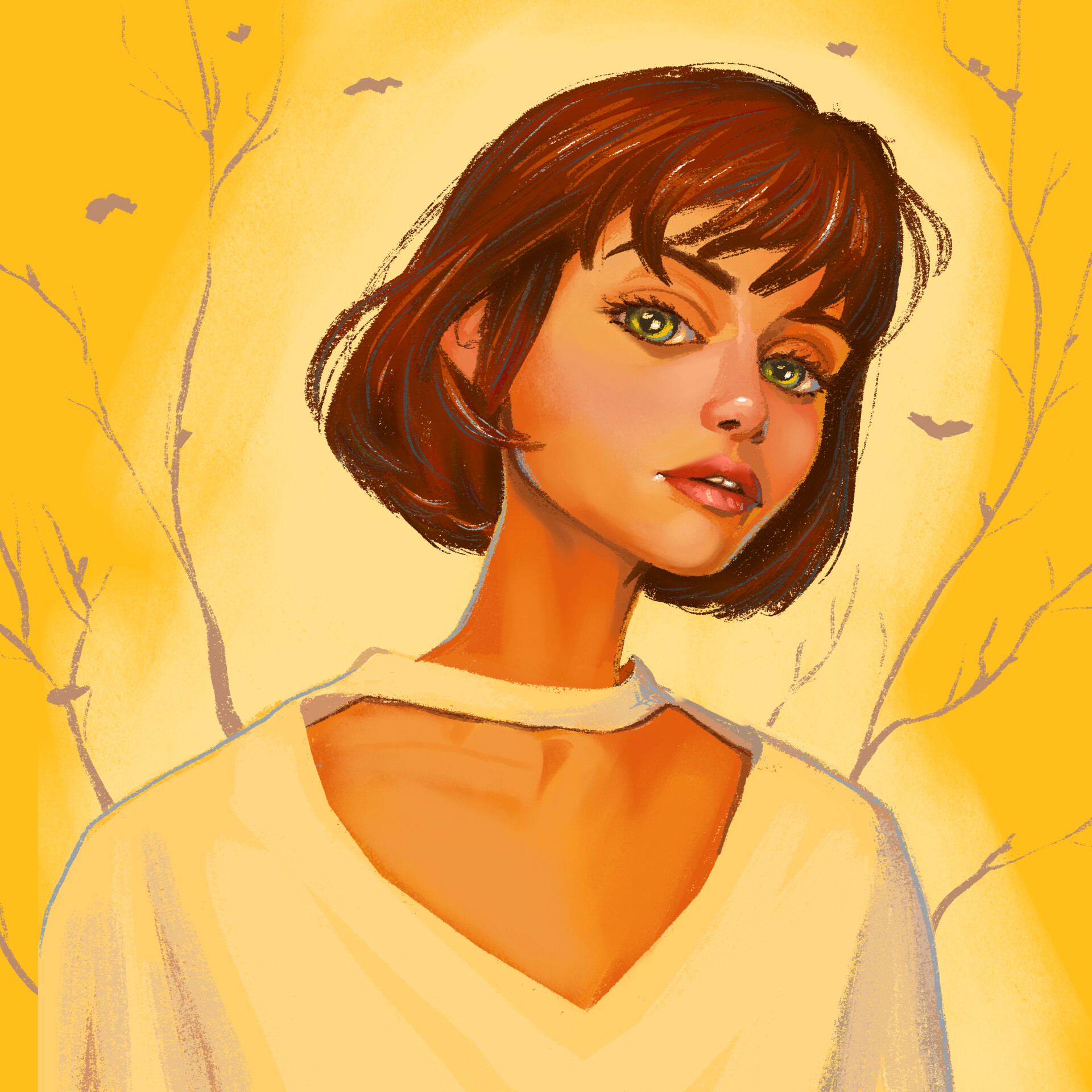 ArtStation - Yellow mood