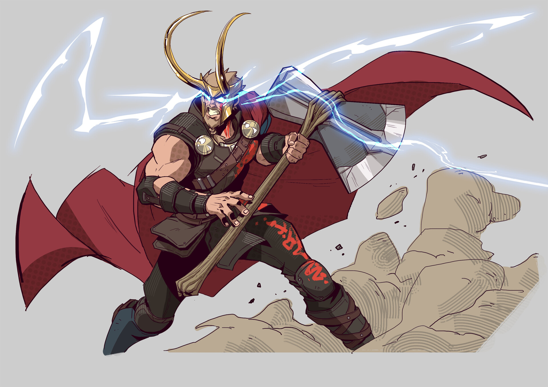 ArtStation - Loki Thor