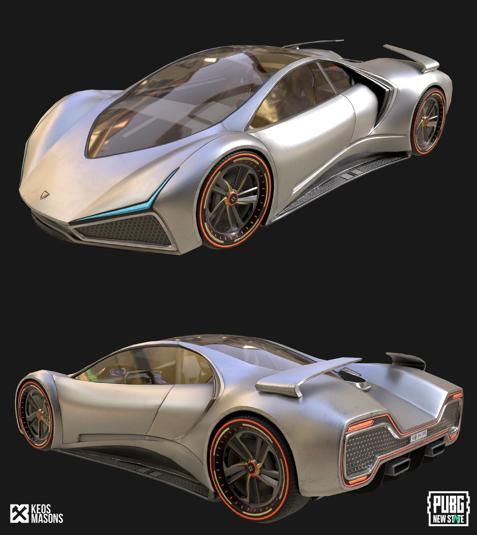 KEOS MASONS - PUBG New State - Super Car