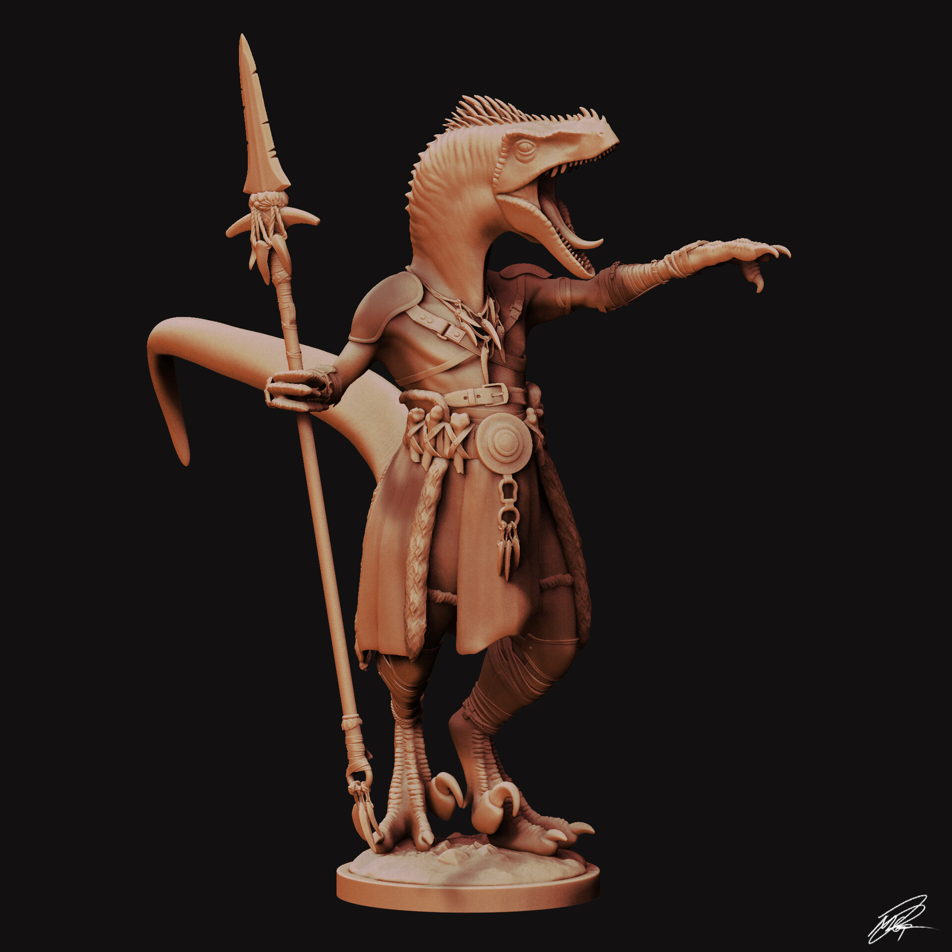 ArtStation - The Alpha Raptor