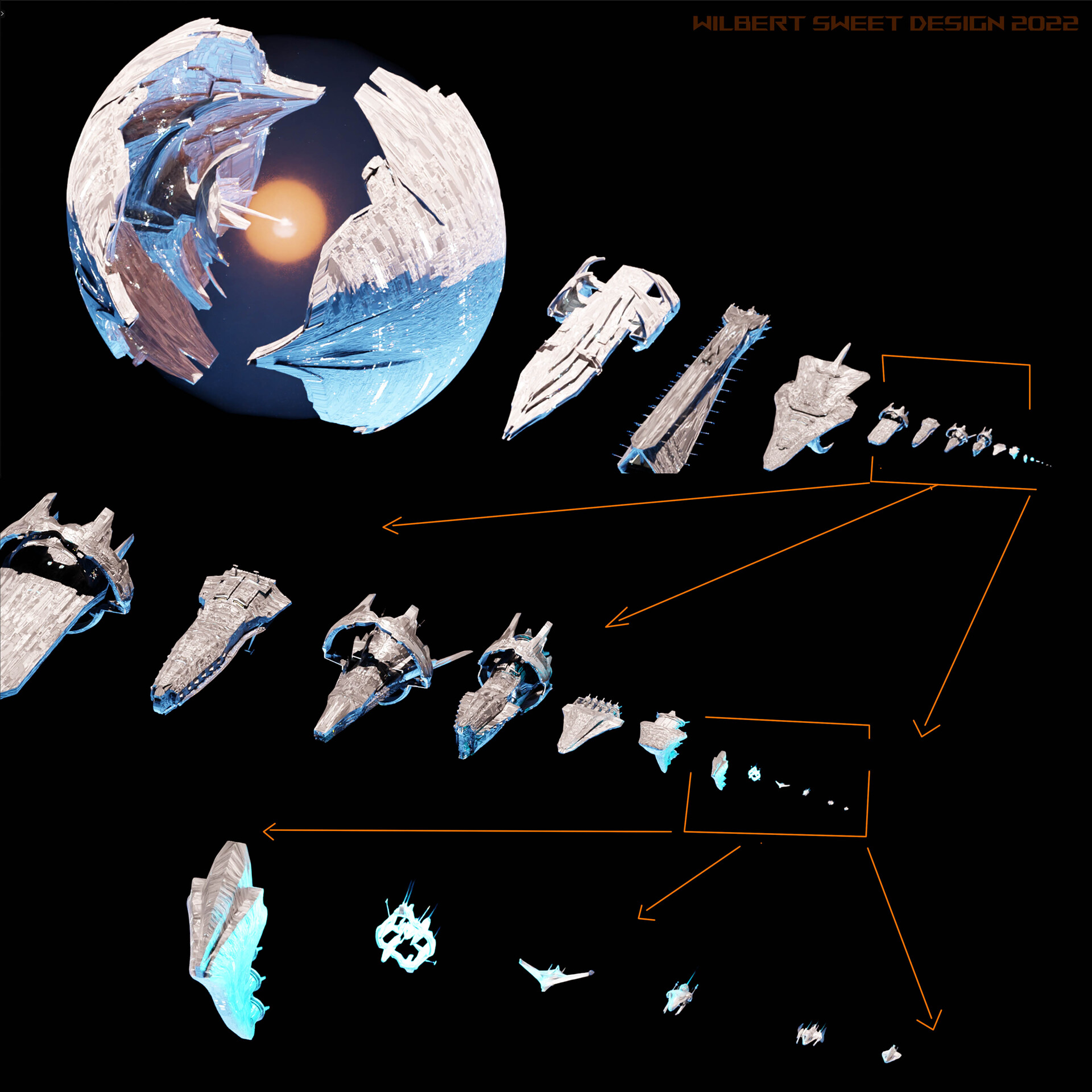 ArtStation - Starship Kit By Sweet