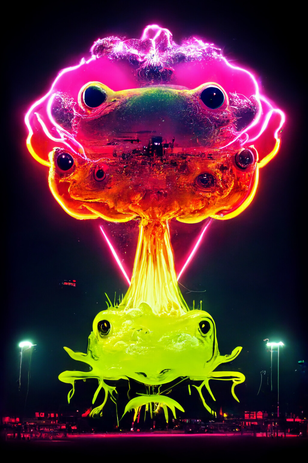 Michael Miccoli - Frog Bomb (Midjourney)