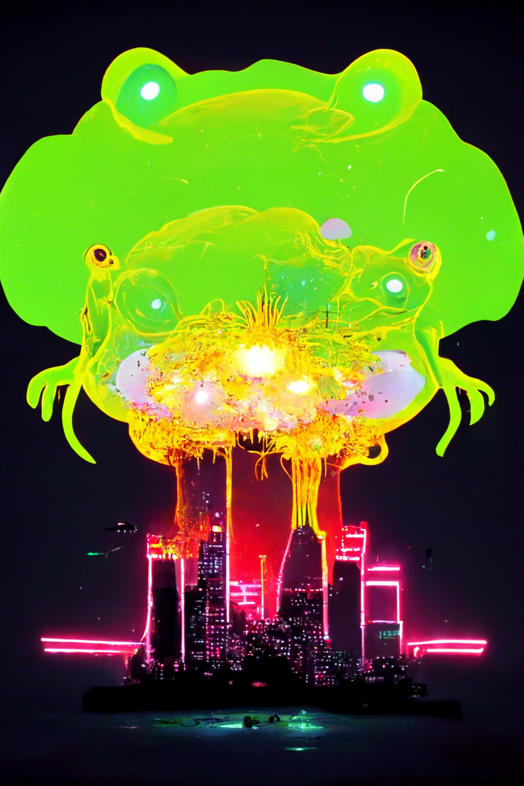 Michael Miccoli - Frog Bomb (Midjourney)