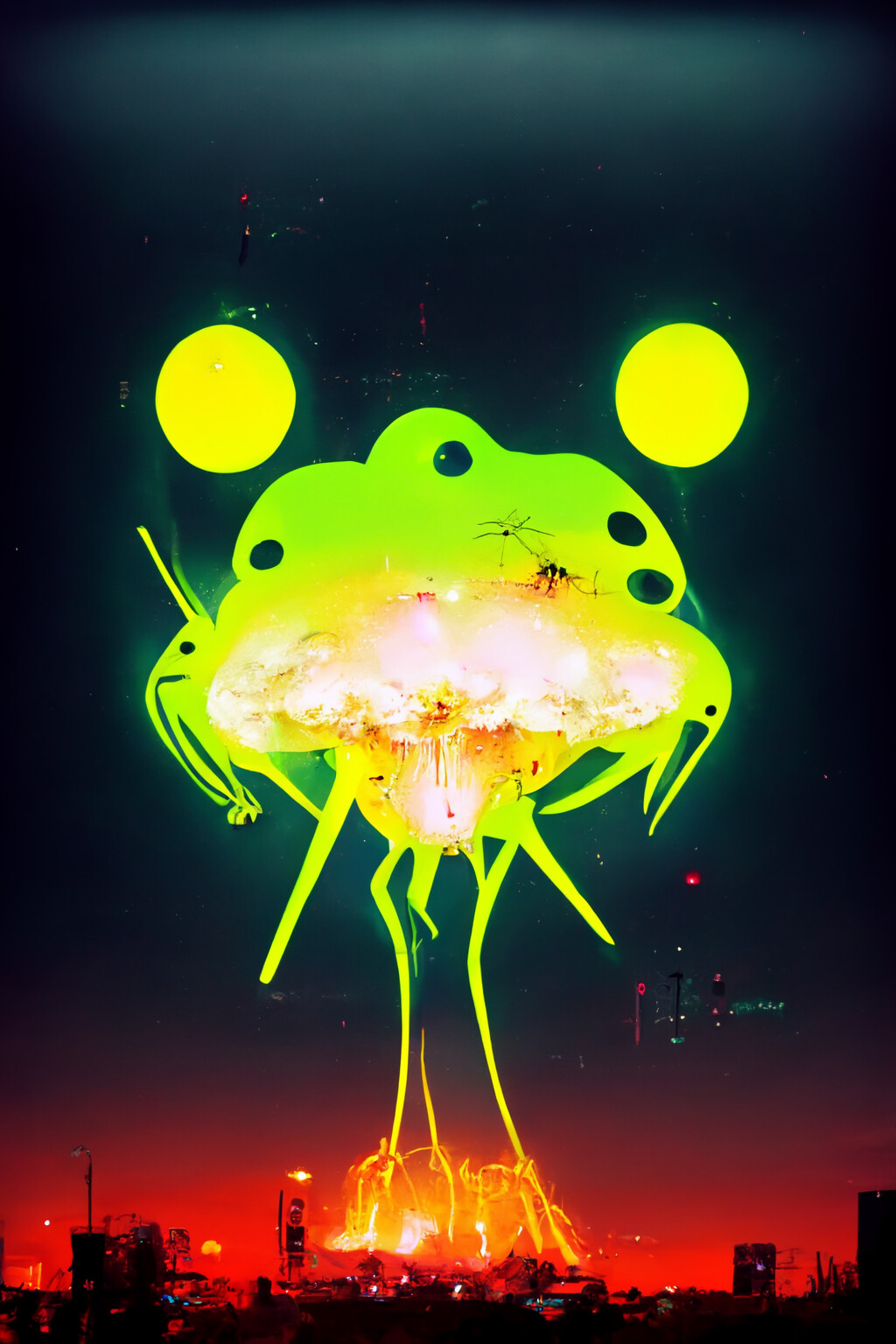 Michael Miccoli - Frog Bomb (Midjourney)