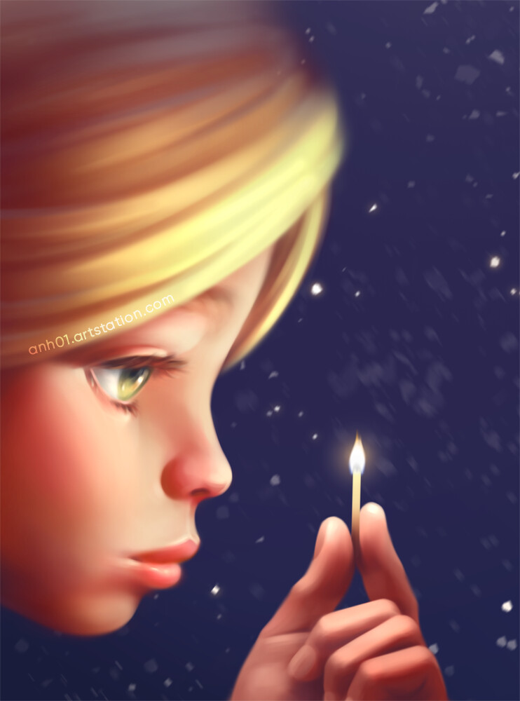 ArtStation - little match girl