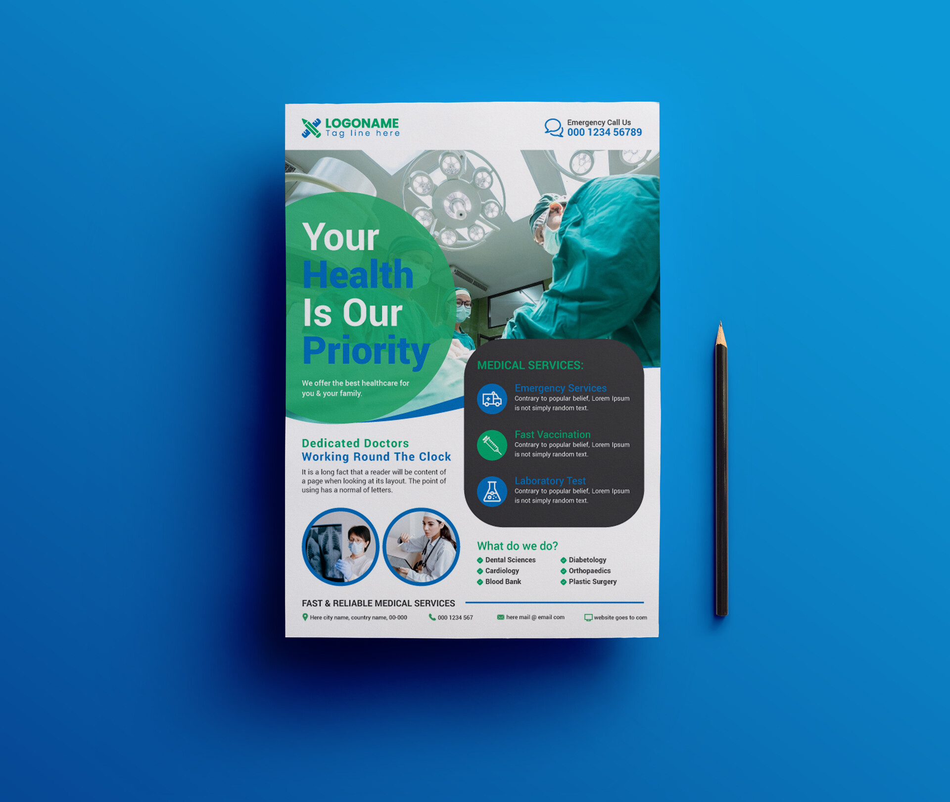 creativehero - Professional Medical flyer, Corporate Healthcare ...